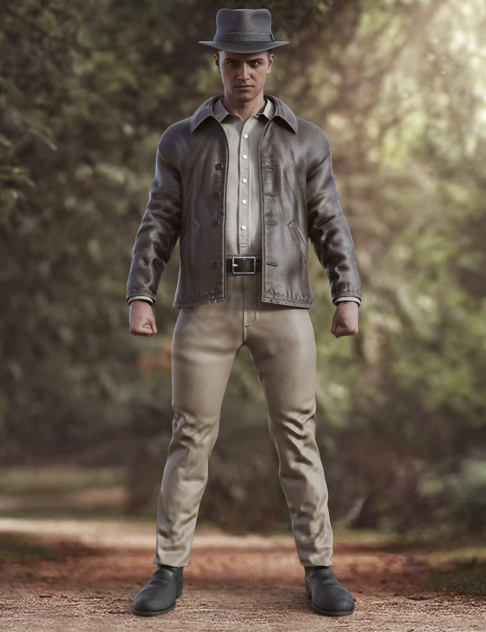 dForce Adventure Style Outfit for Genesis 9 | Daz 3D