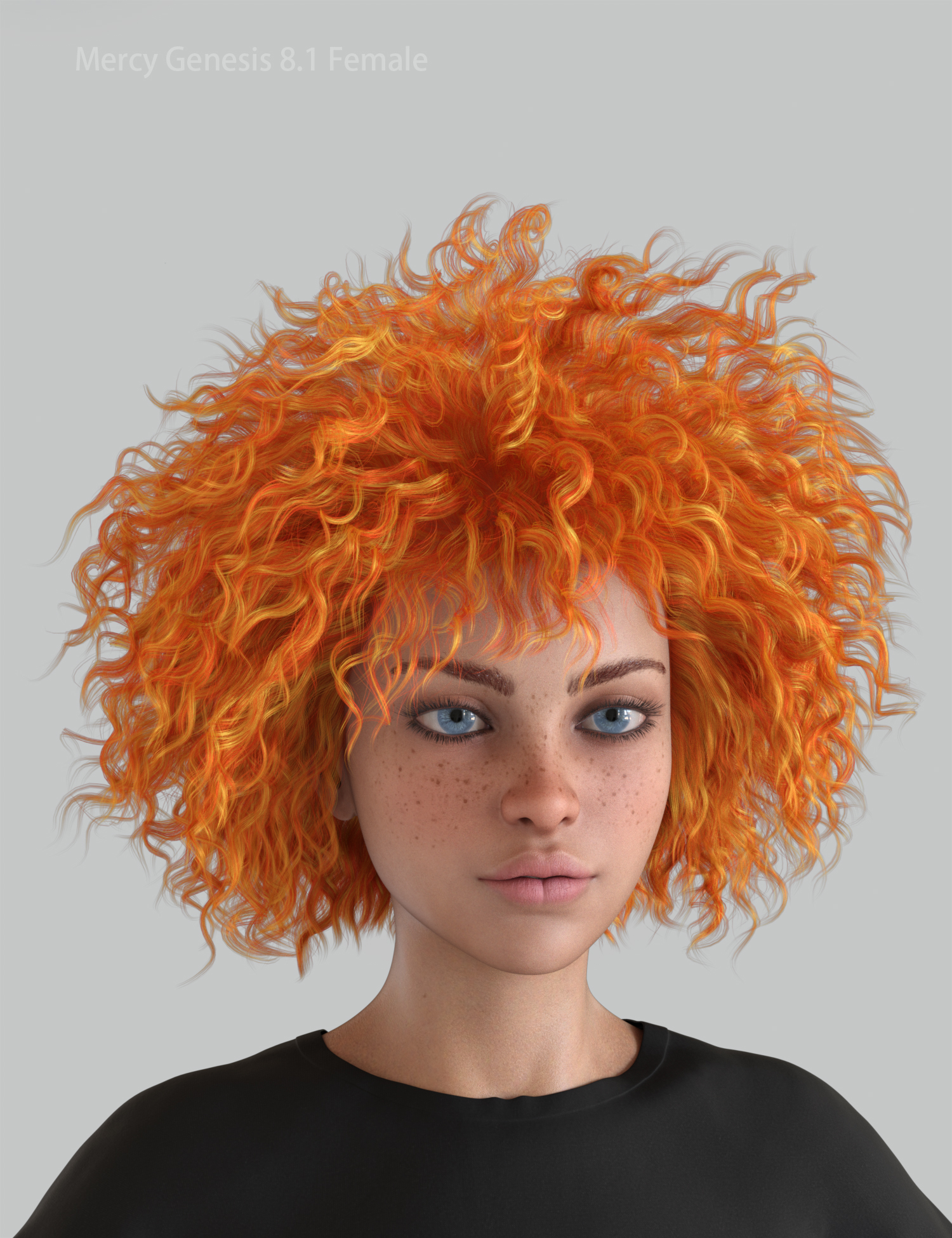 dForce XYZ Nami Hair for Genesis 9 and 8.1 Female | Daz 3D
