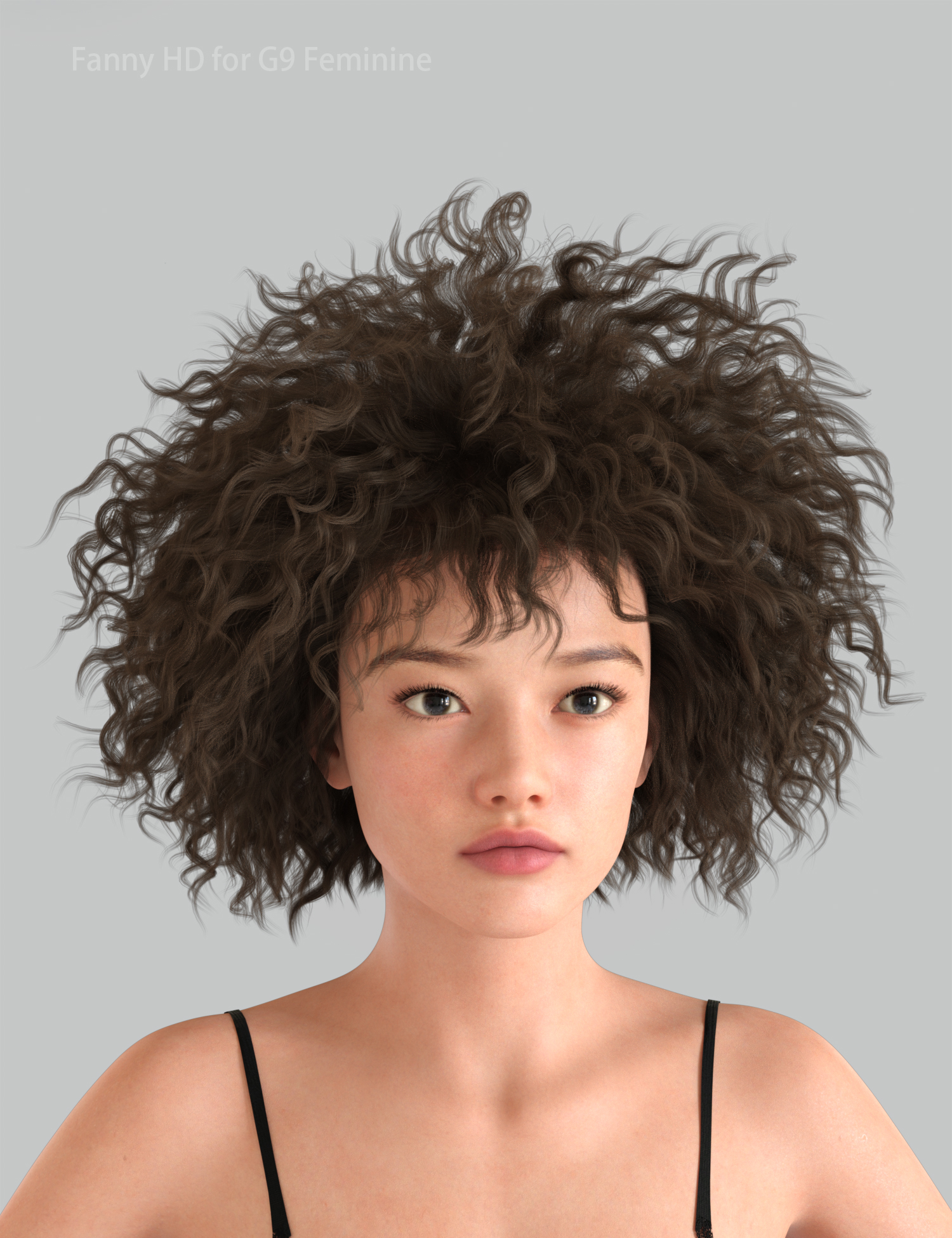 dForce XYZ Nami Hair for Genesis 9 and 8.1 Female | Daz 3D