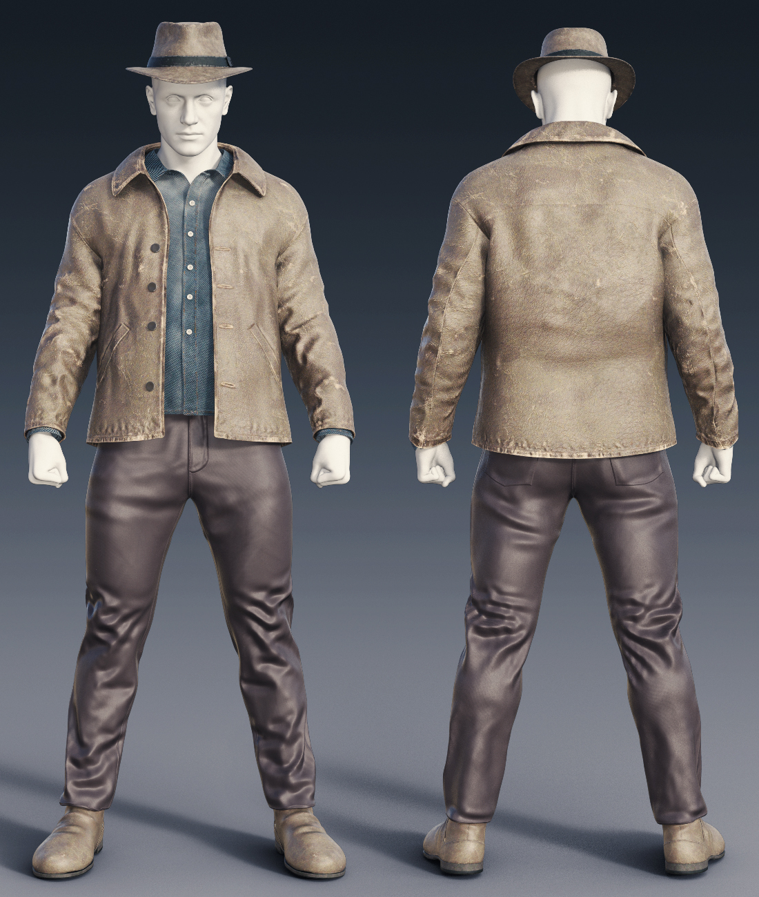 dForce Adventure Style Outfit Texture Add-On | Daz 3D