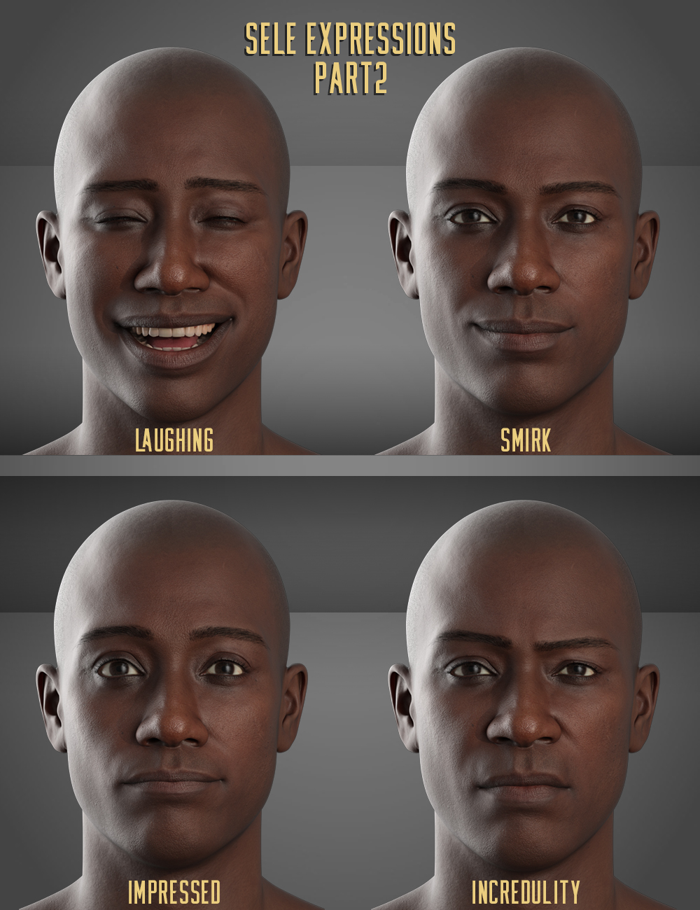 Subtle Expressions Lawrence 9 Edition | Daz 3D