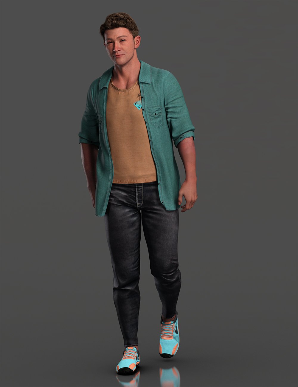 dForce Smart Style Outfit Texture Add-On | Daz 3D