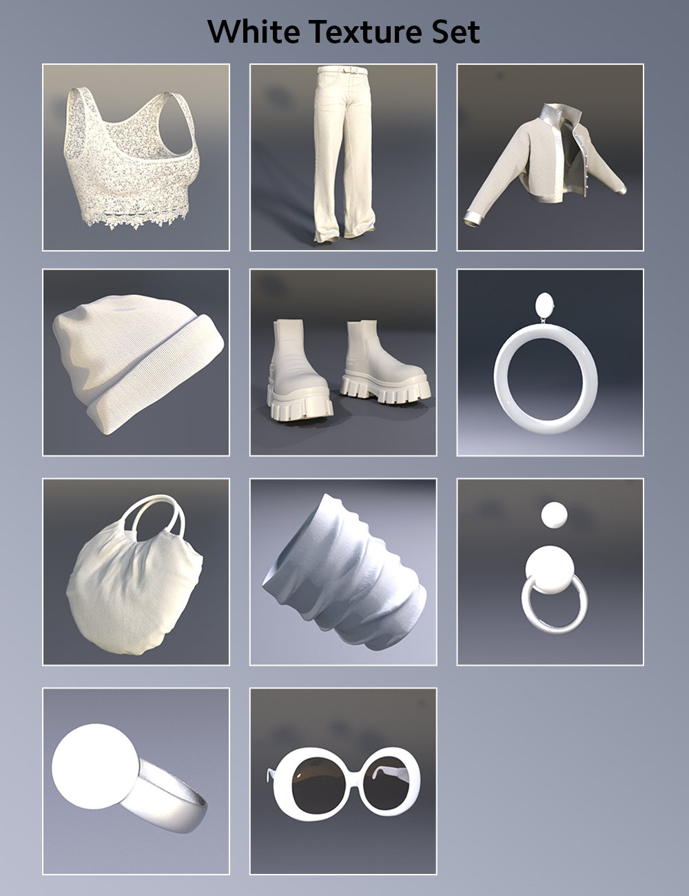 dForce Crop Top Outfit for Genesis 9 | Daz 3D