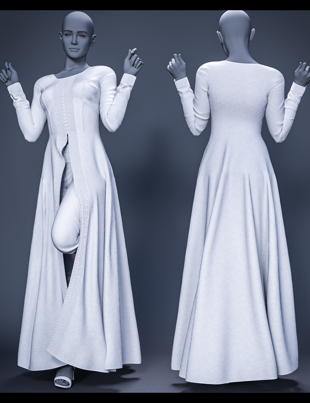 dForce Indian Style Outfit for Genesis 9 | Daz 3D