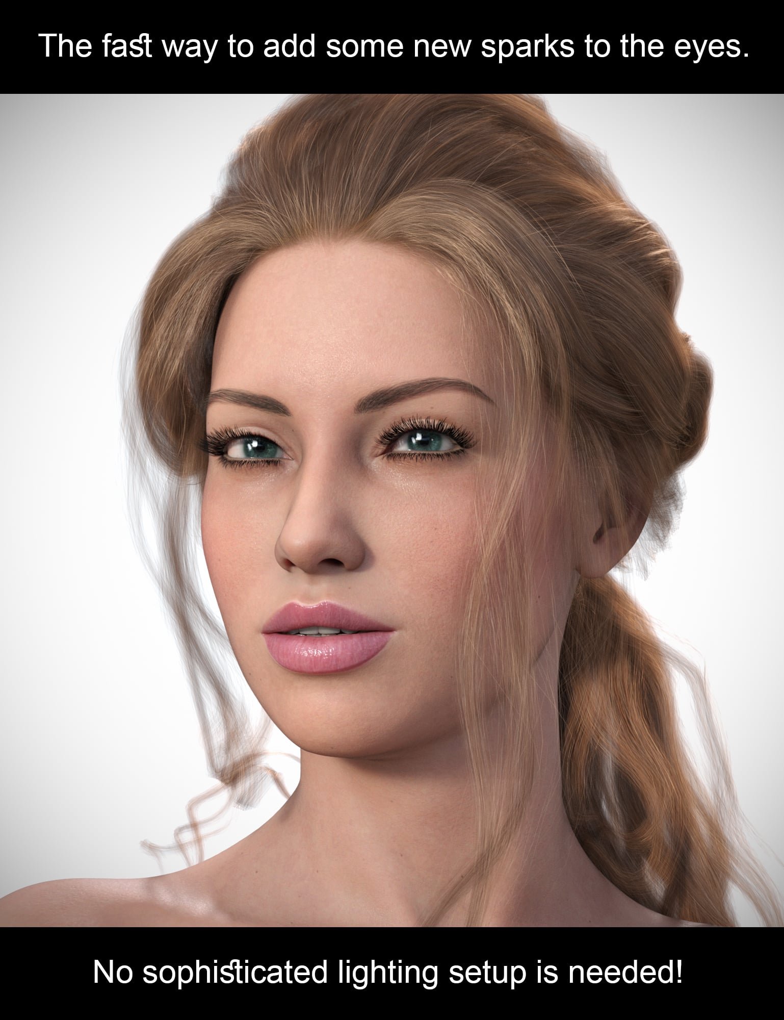 EF Fast and Easy Eye Reflections for Genesis 9 | Daz 3D