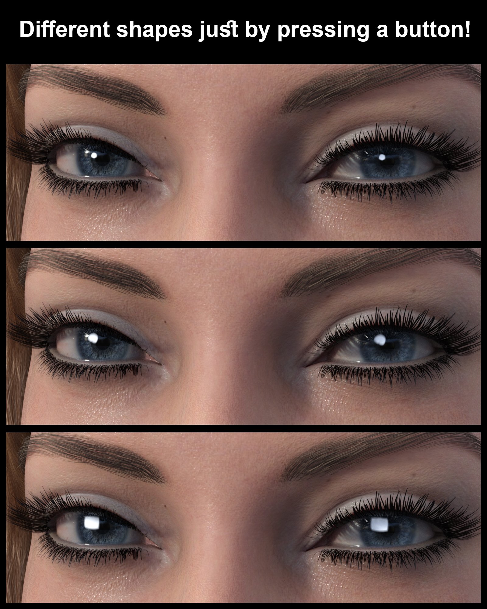 EF Fast and Easy Eye Reflections for Genesis 9 | Daz 3D