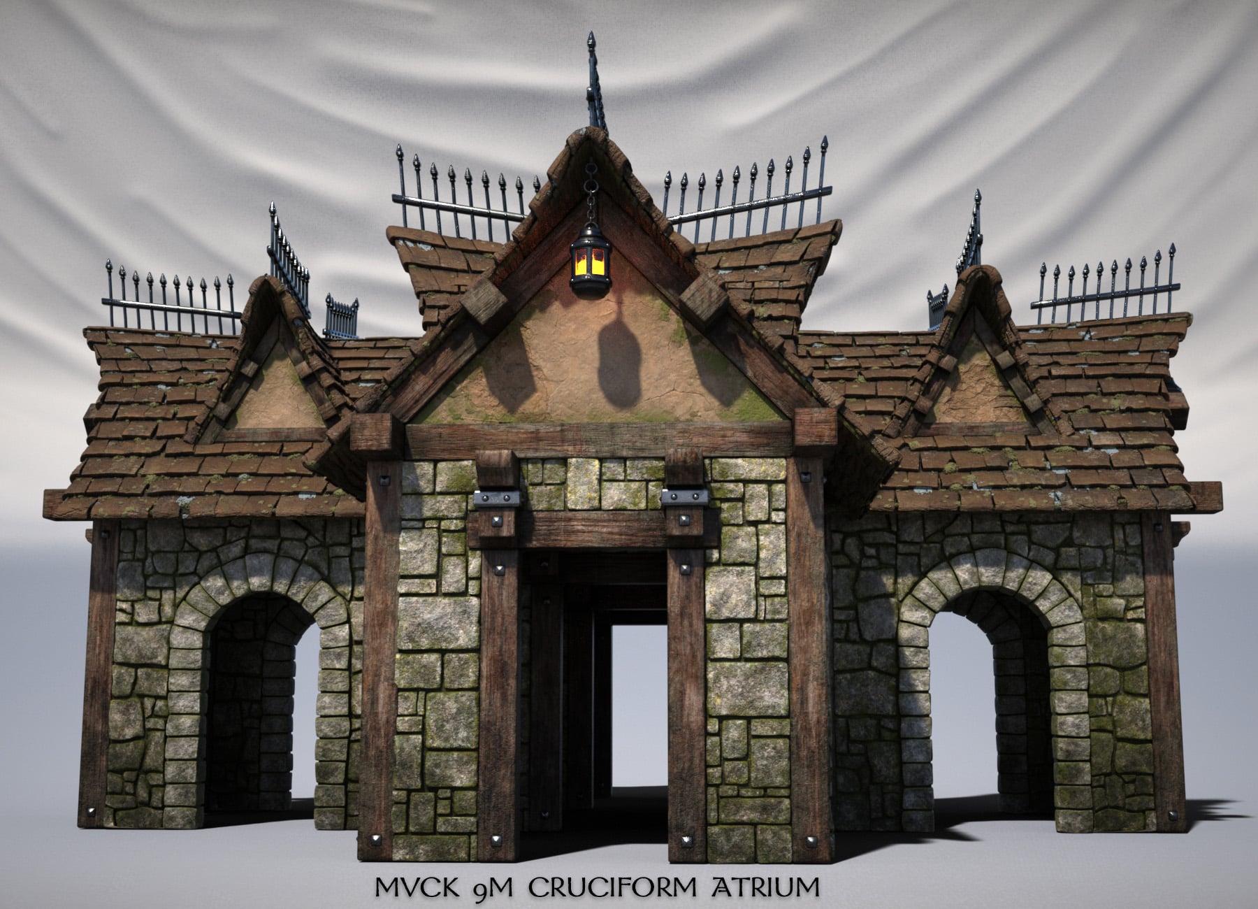Medieval Village Construction Kit | Daz 3D