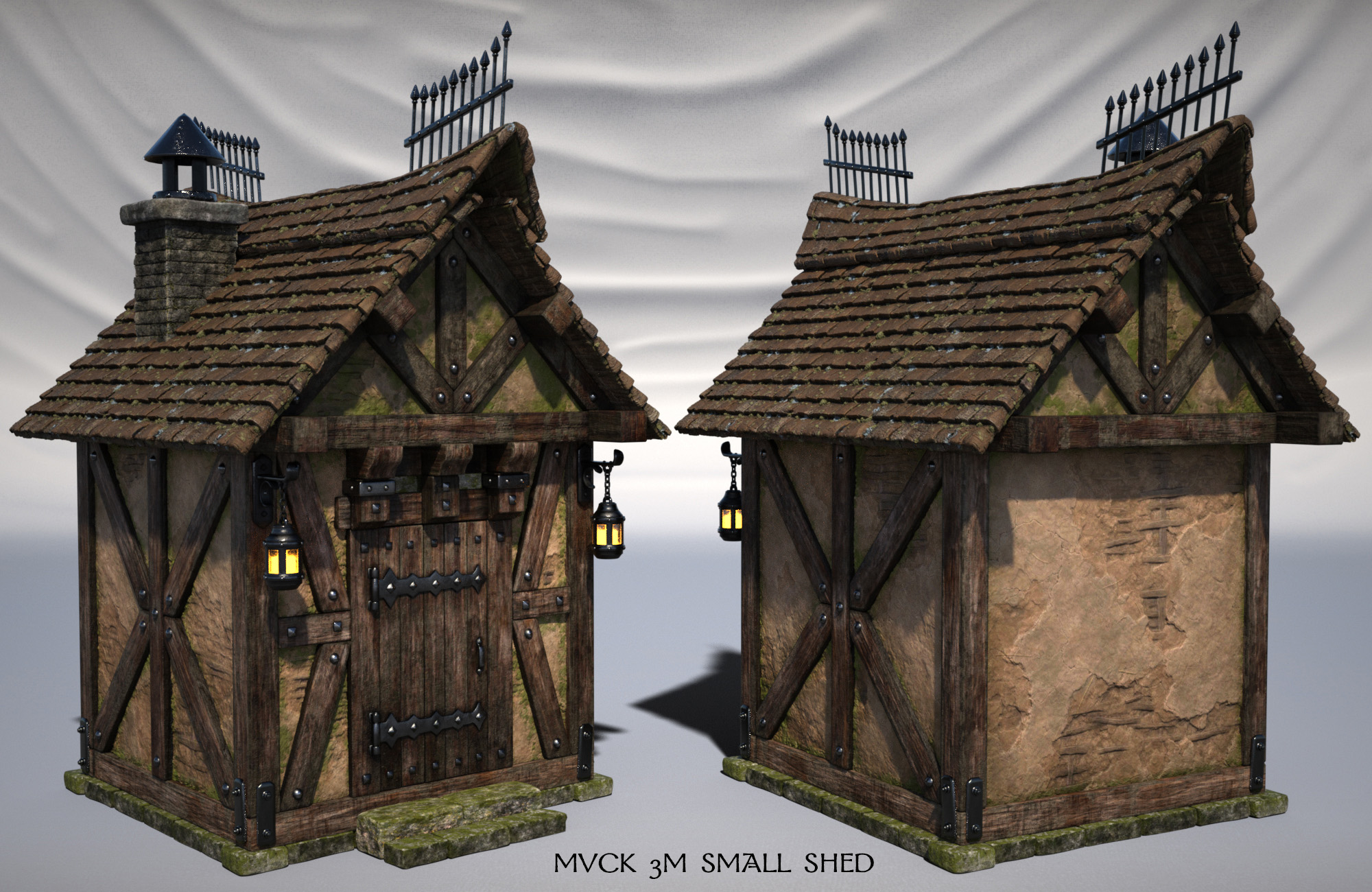 Medieval Village Construction Kit | Daz 3D