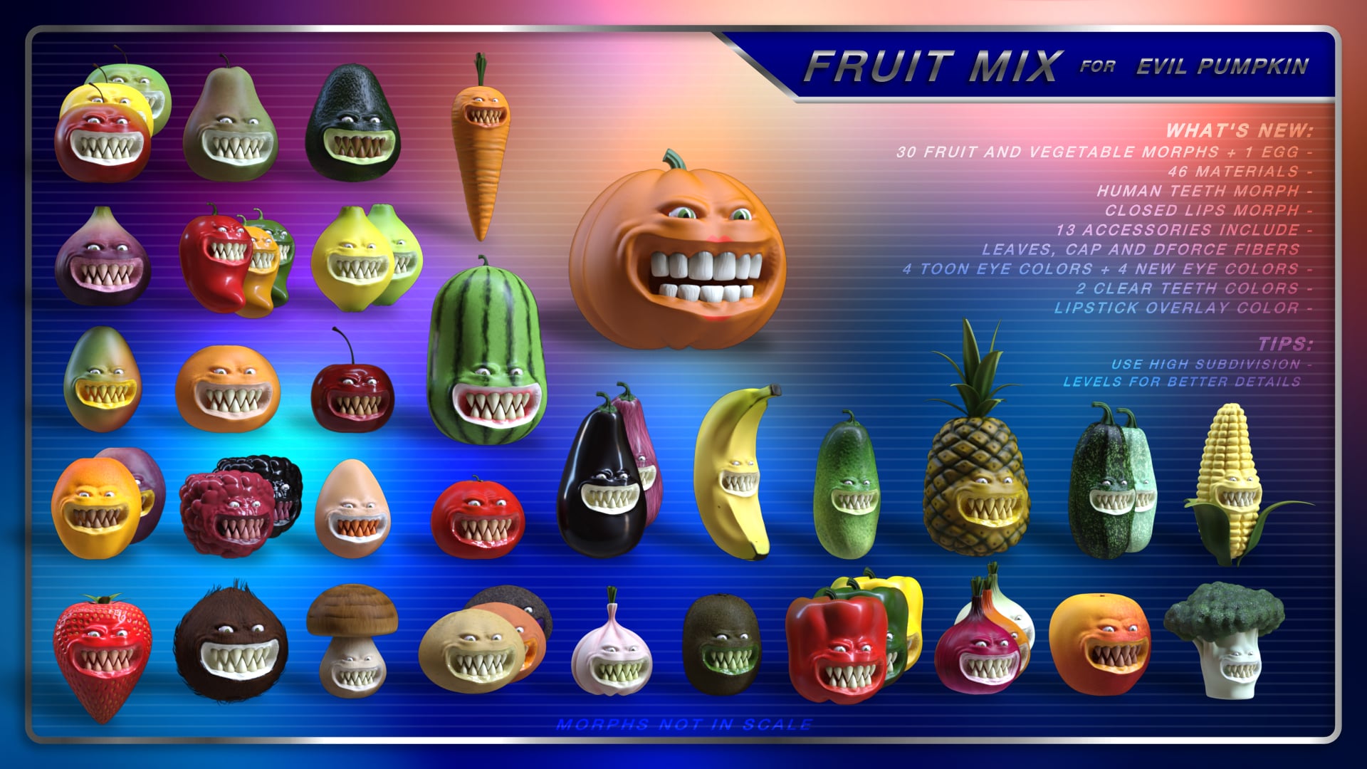 Mechasar Mega Add-Ons Pack 1 | Daz 3D