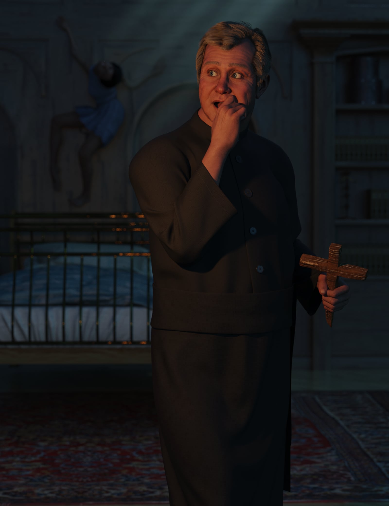 dForce Priest Outfit for Genesis 9 | Daz 3D