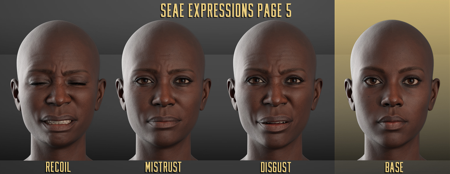 Subtle Expressions Angela 9 Edition | Daz 3D