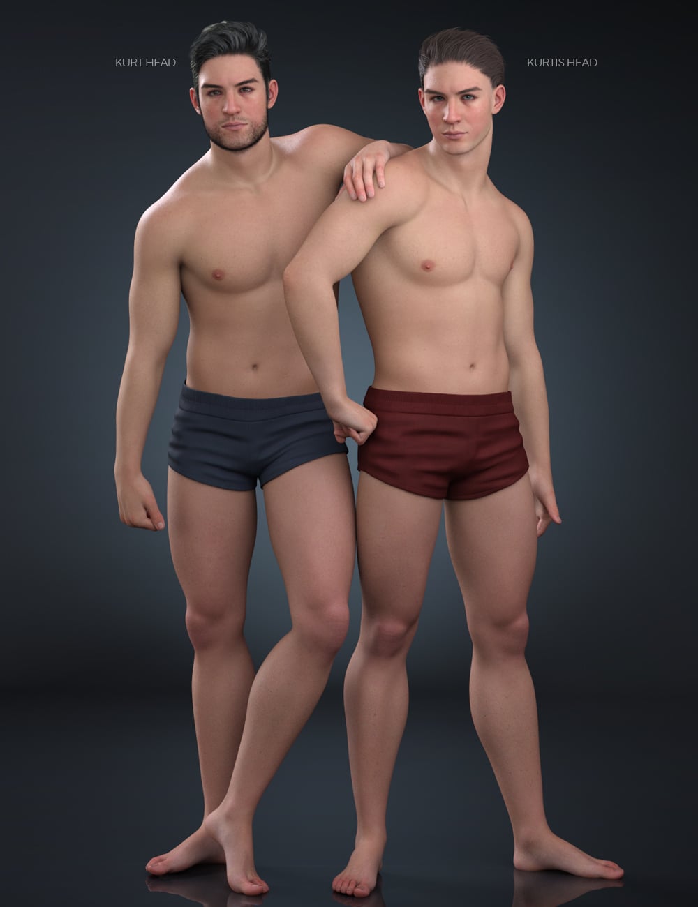 CGI Kurt HD for Genesis 9 | Daz 3D