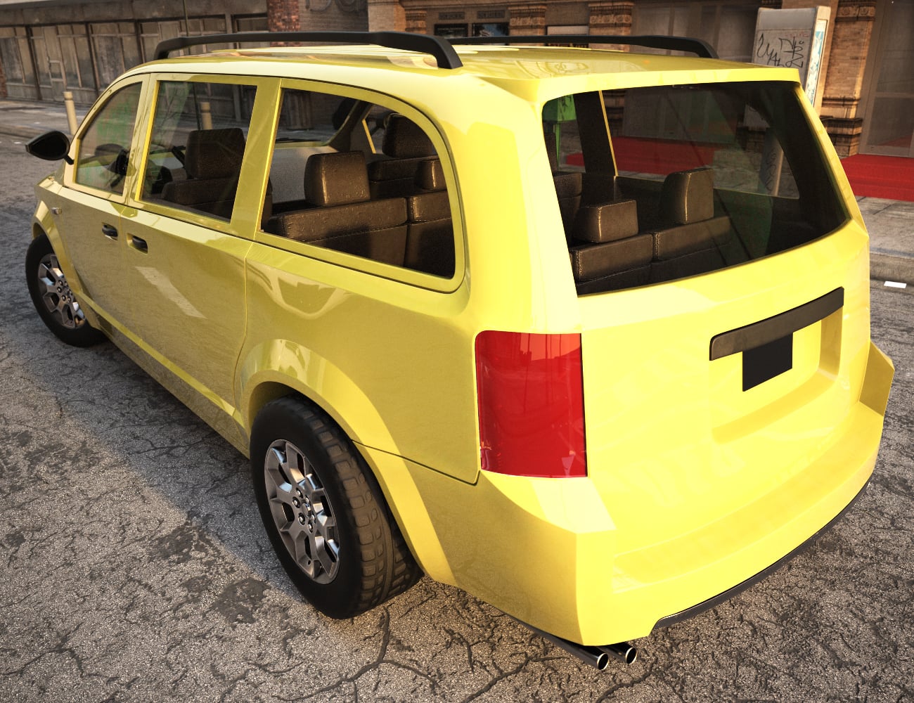 XI Prevalent Minivan | Daz 3D