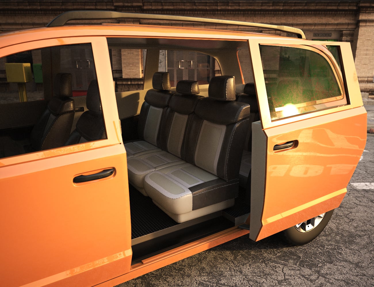 XI Prevalent Minivan | Daz 3D