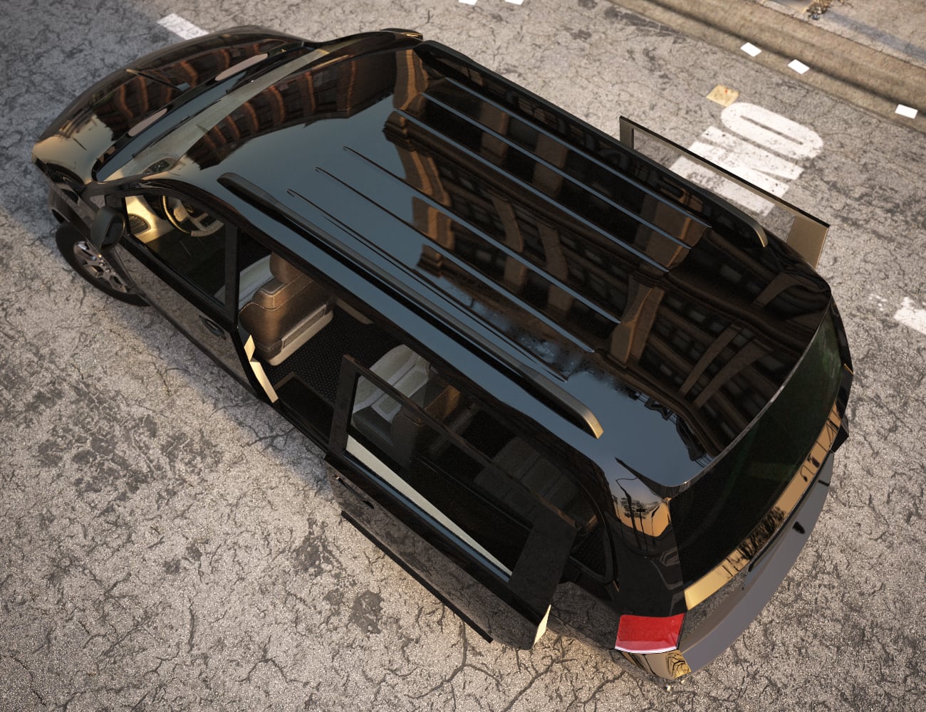 XI Prevalent Minivan | Daz 3D