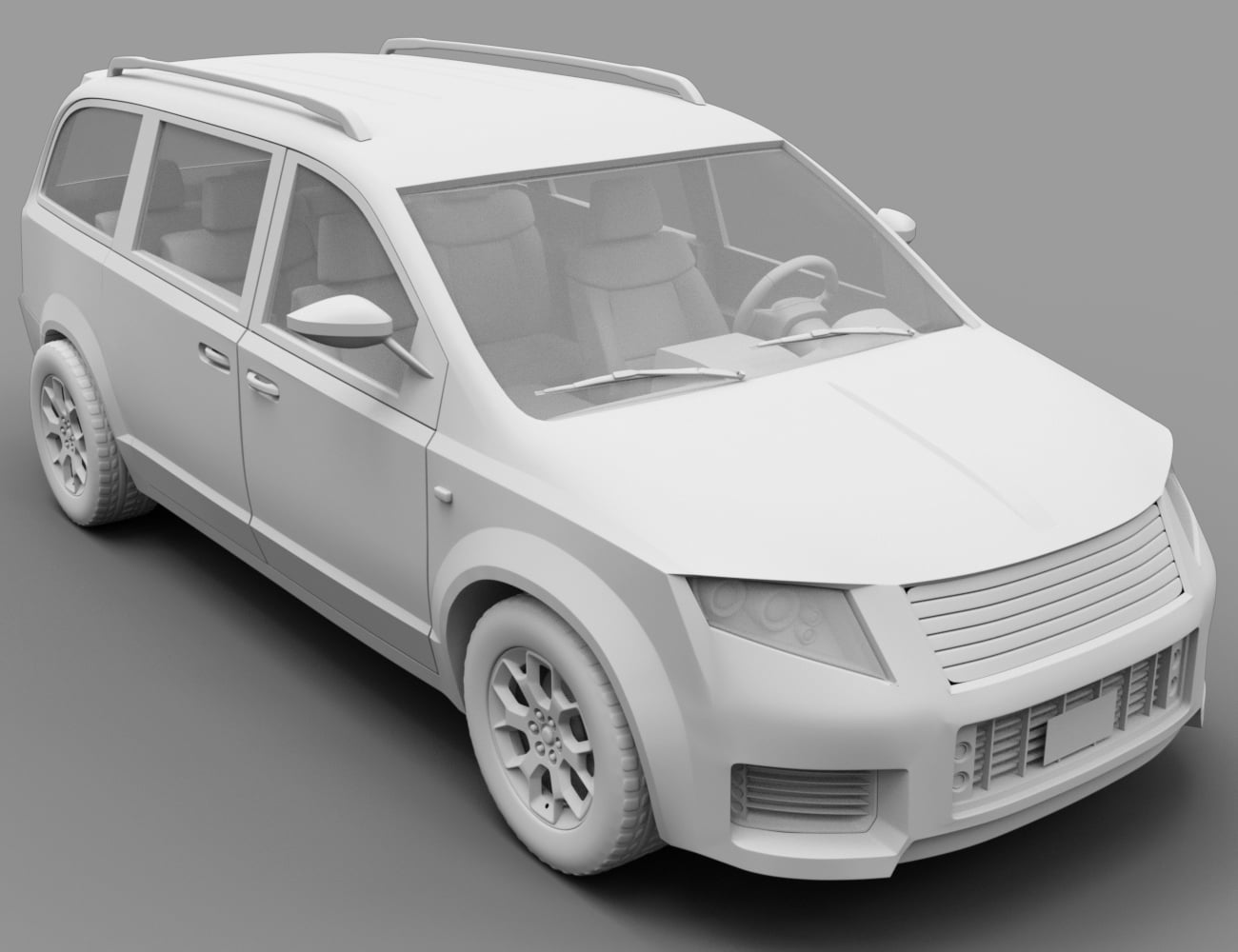 XI Prevalent Minivan | Daz 3D