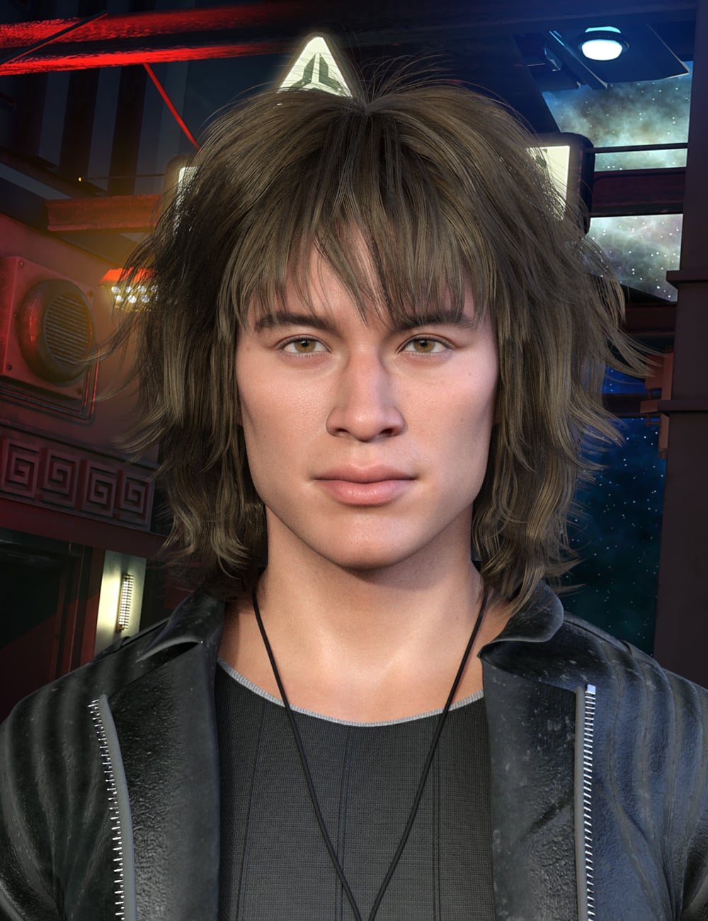 Dallas Hair for Genesis 9 | Daz 3D