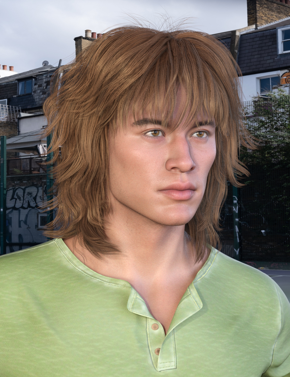 Dallas Hair for Genesis 9 | Daz 3D