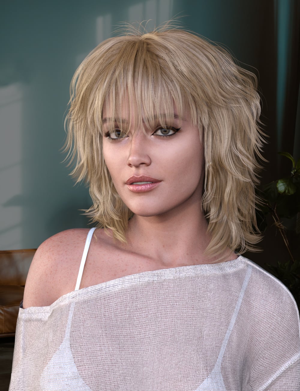 Dallas Hair for Genesis 9 | Daz 3D