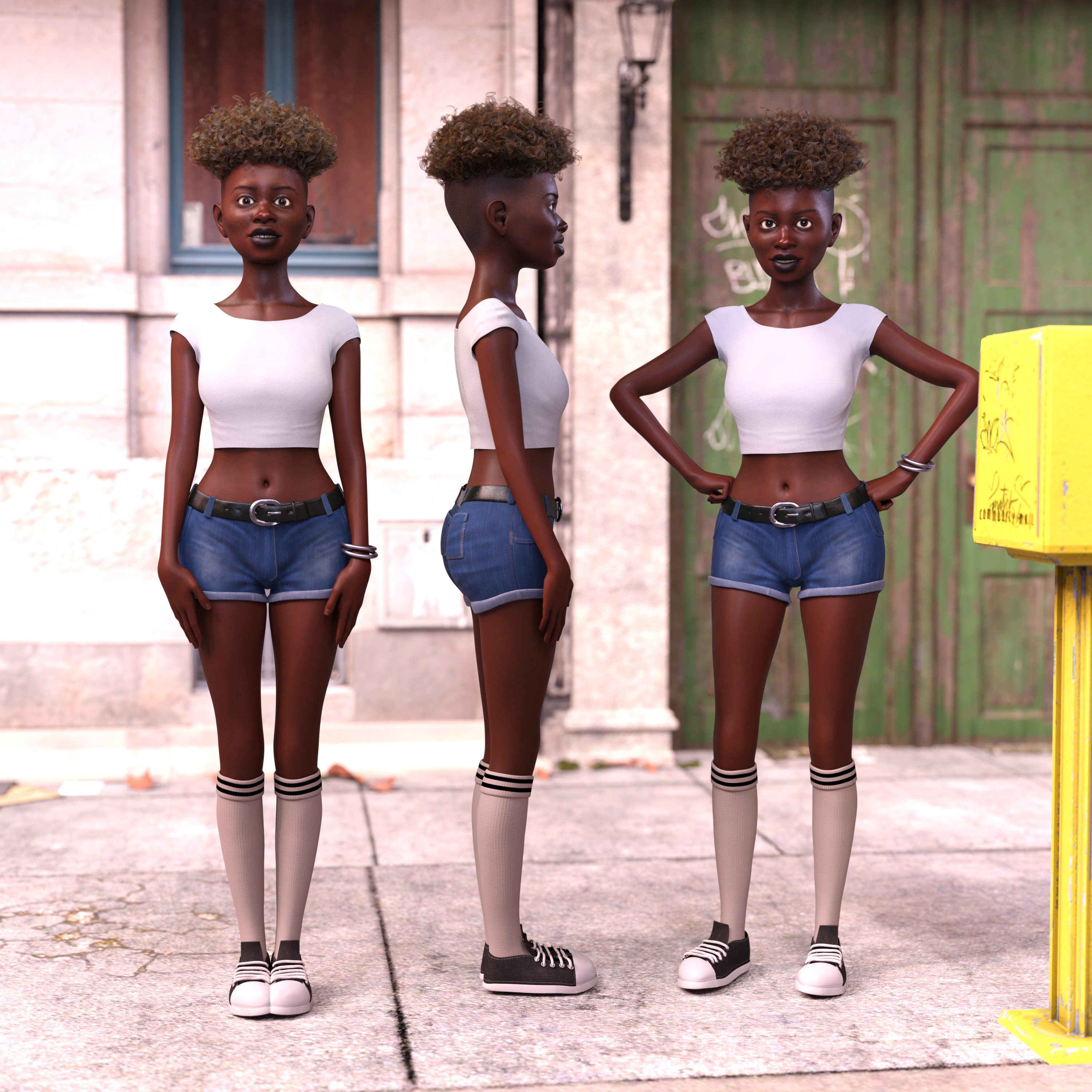 M3D Urban Outfit for Genesis 9 | Daz 3D