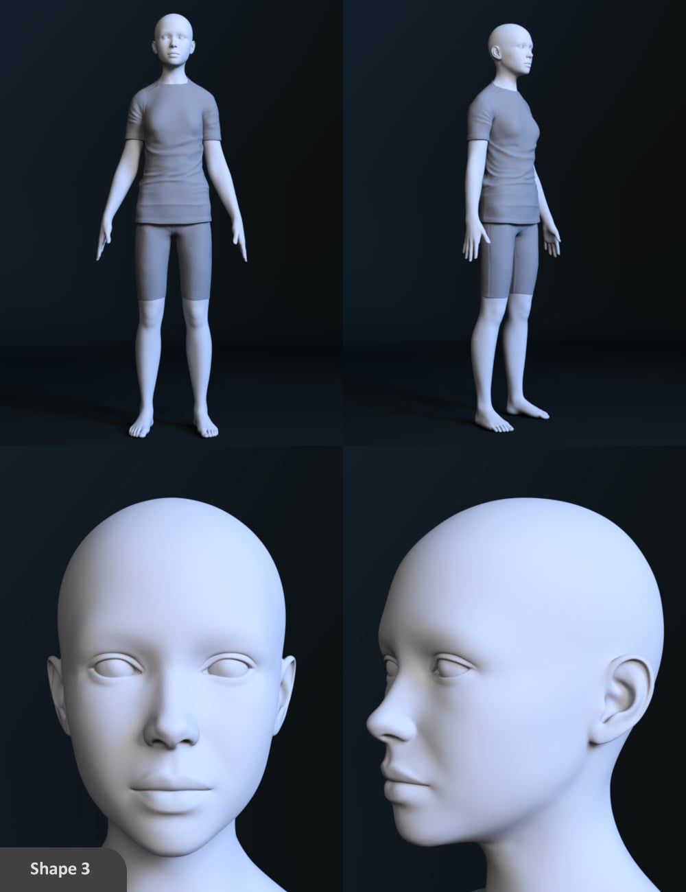 Teen Girls for Genesis 9 | Daz 3D