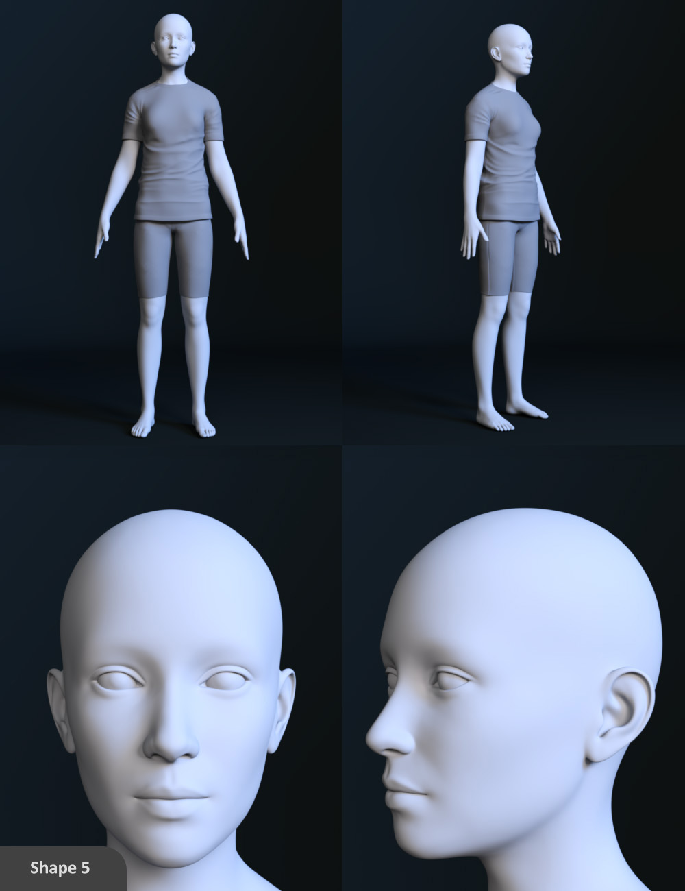 Teen Girls for Genesis 9 | Daz 3D