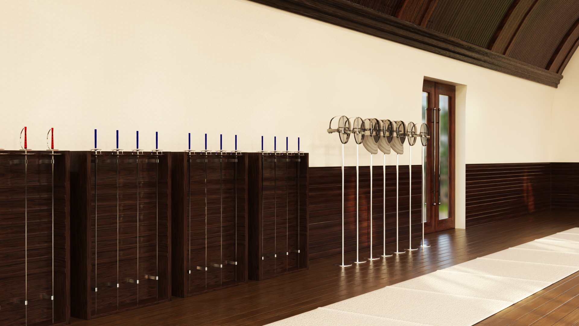 Fencing Hall | Daz 3D