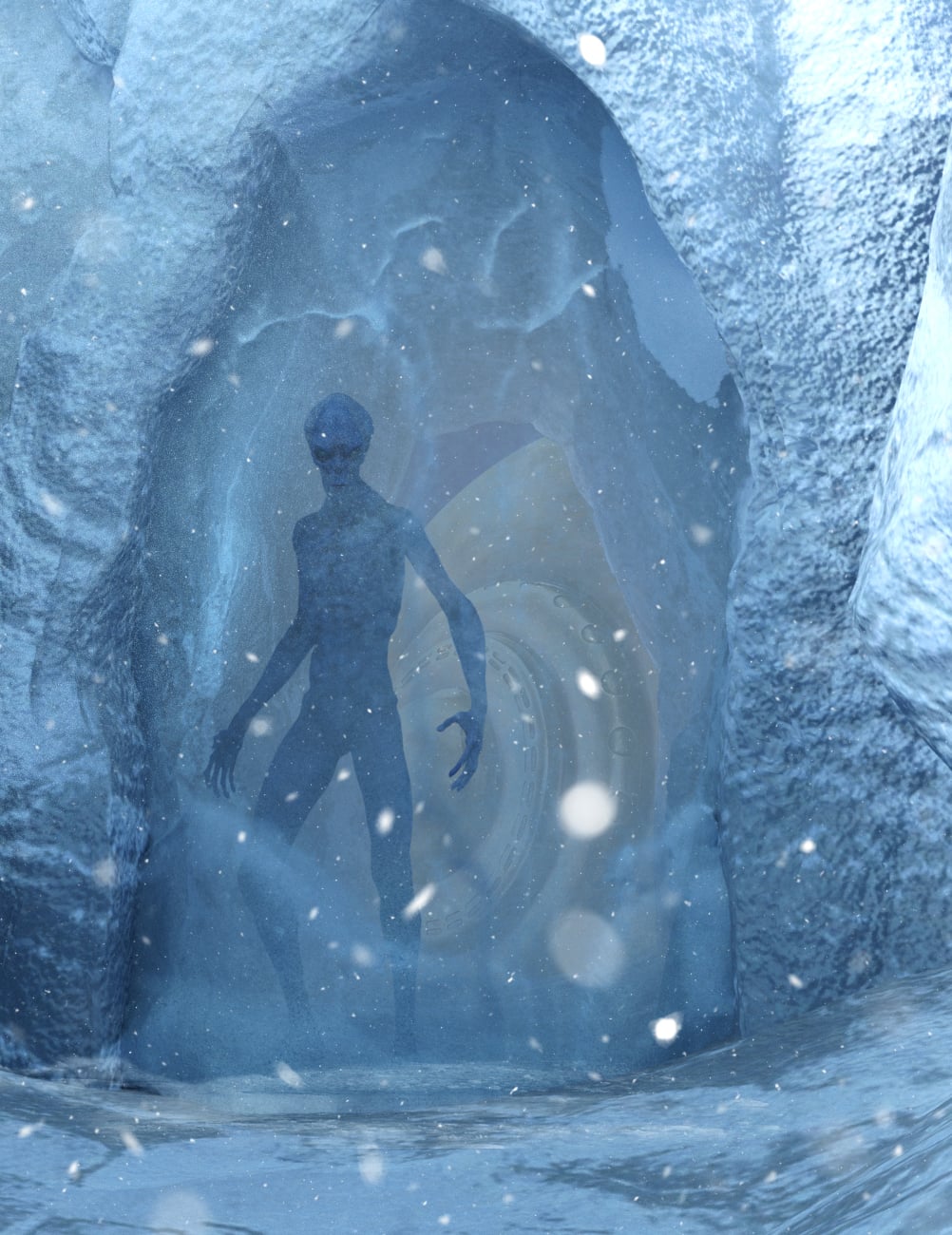 On Ice,Tibetan Path | Daz 3D