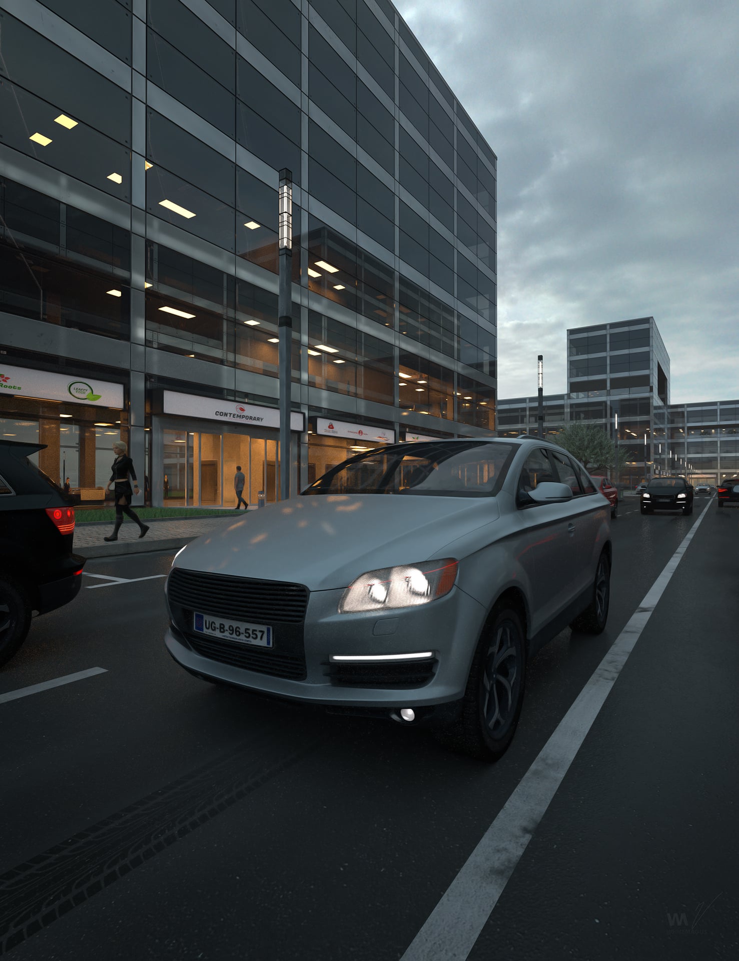 Car SUV UG B | Daz 3D