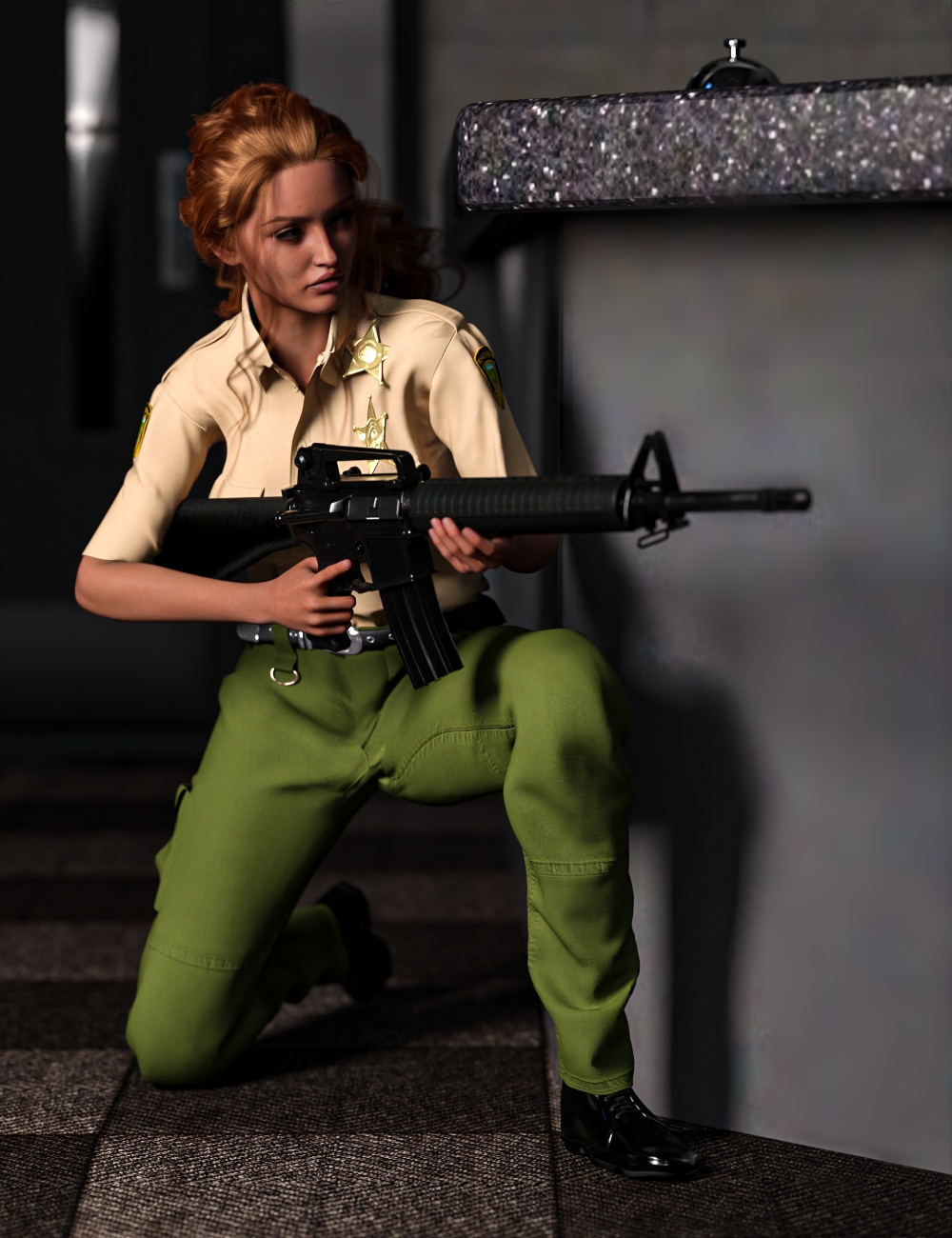 Modern Weapons Collection 2 Poses for Genesis 9 | Daz 3D