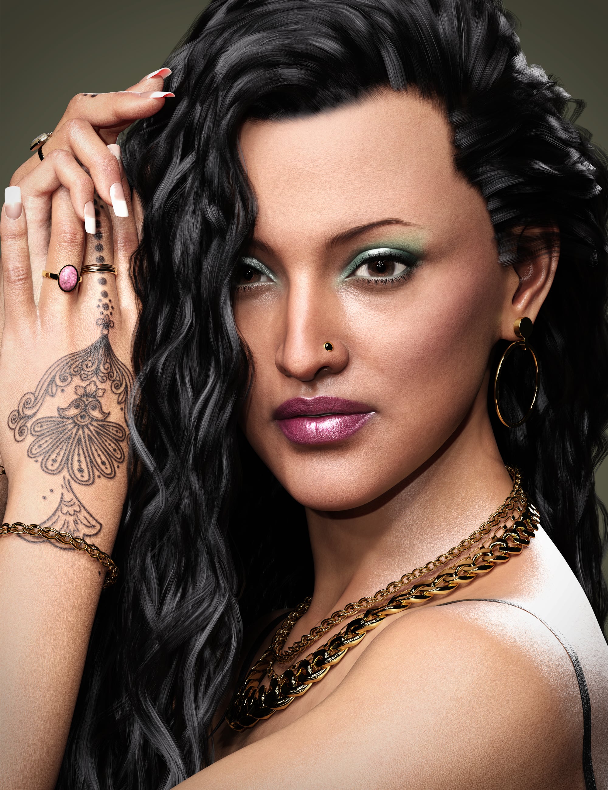 E3D Prisha HD for Genesis 9 | Daz 3D