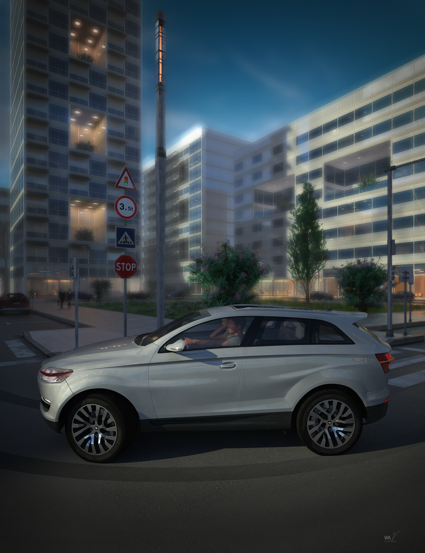 Car SUV FAM V5 | Daz 3D