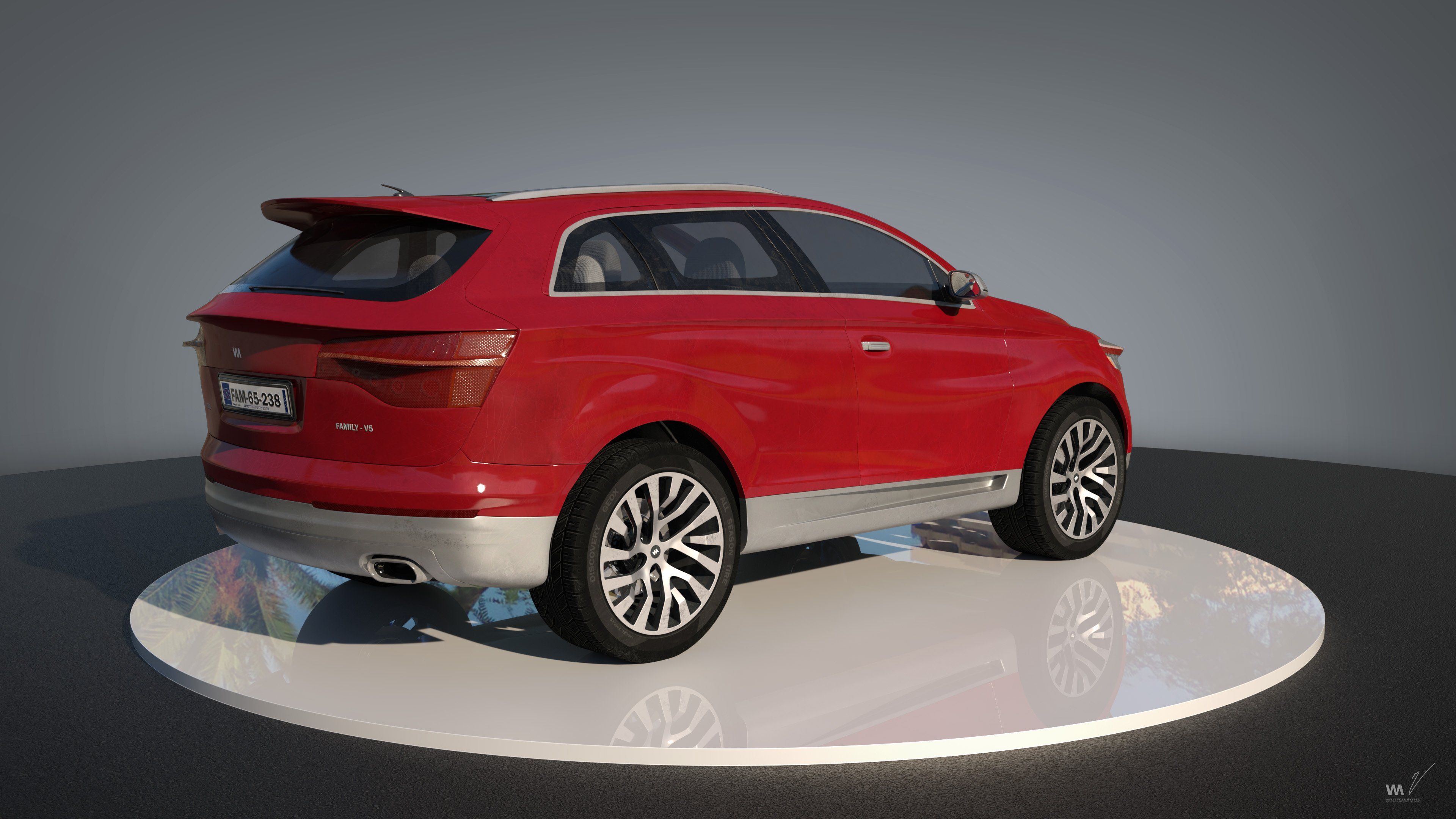 Car SUV FAM V5 | Daz 3D