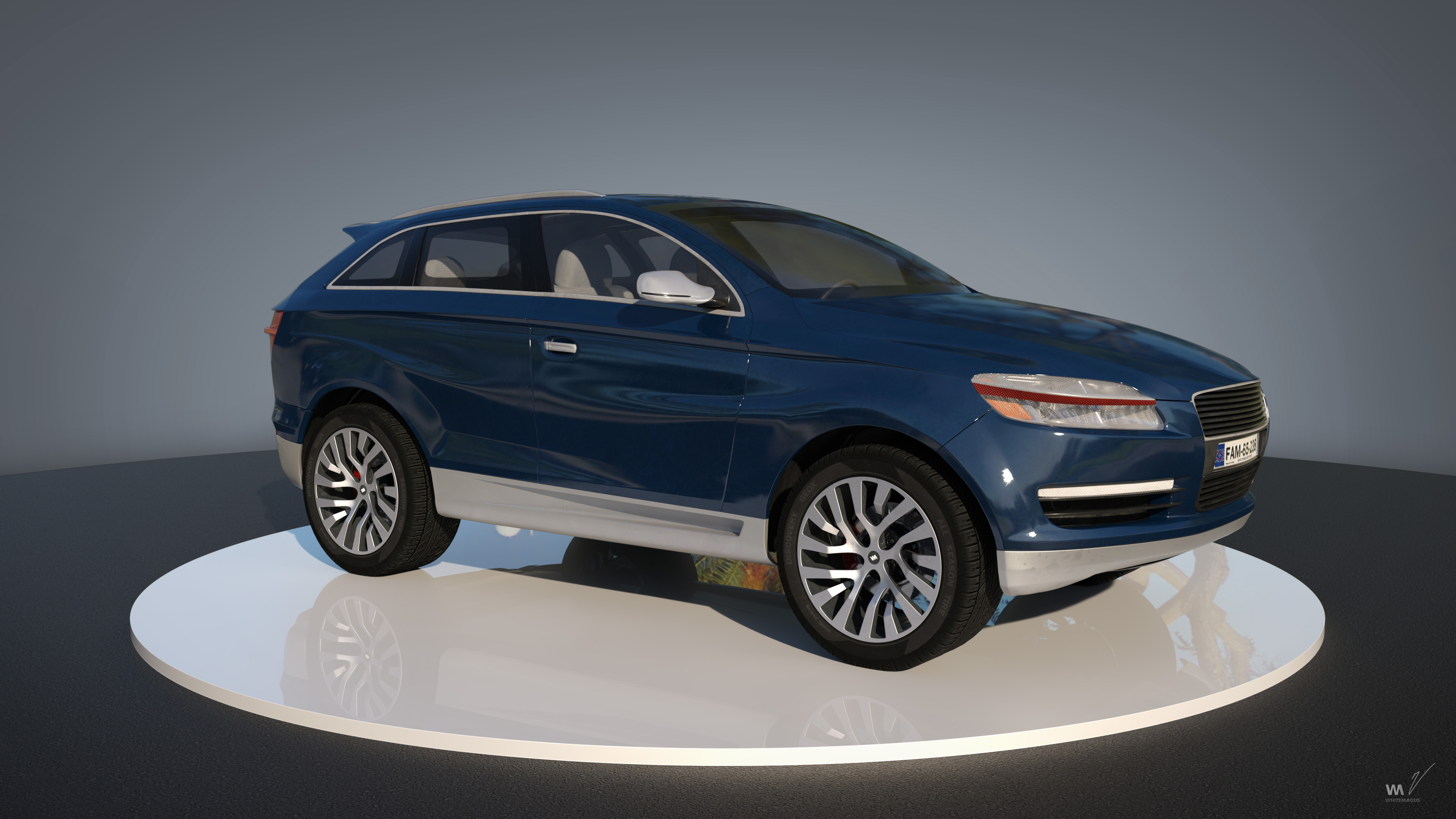 Car SUV FAM V5 | Daz 3D