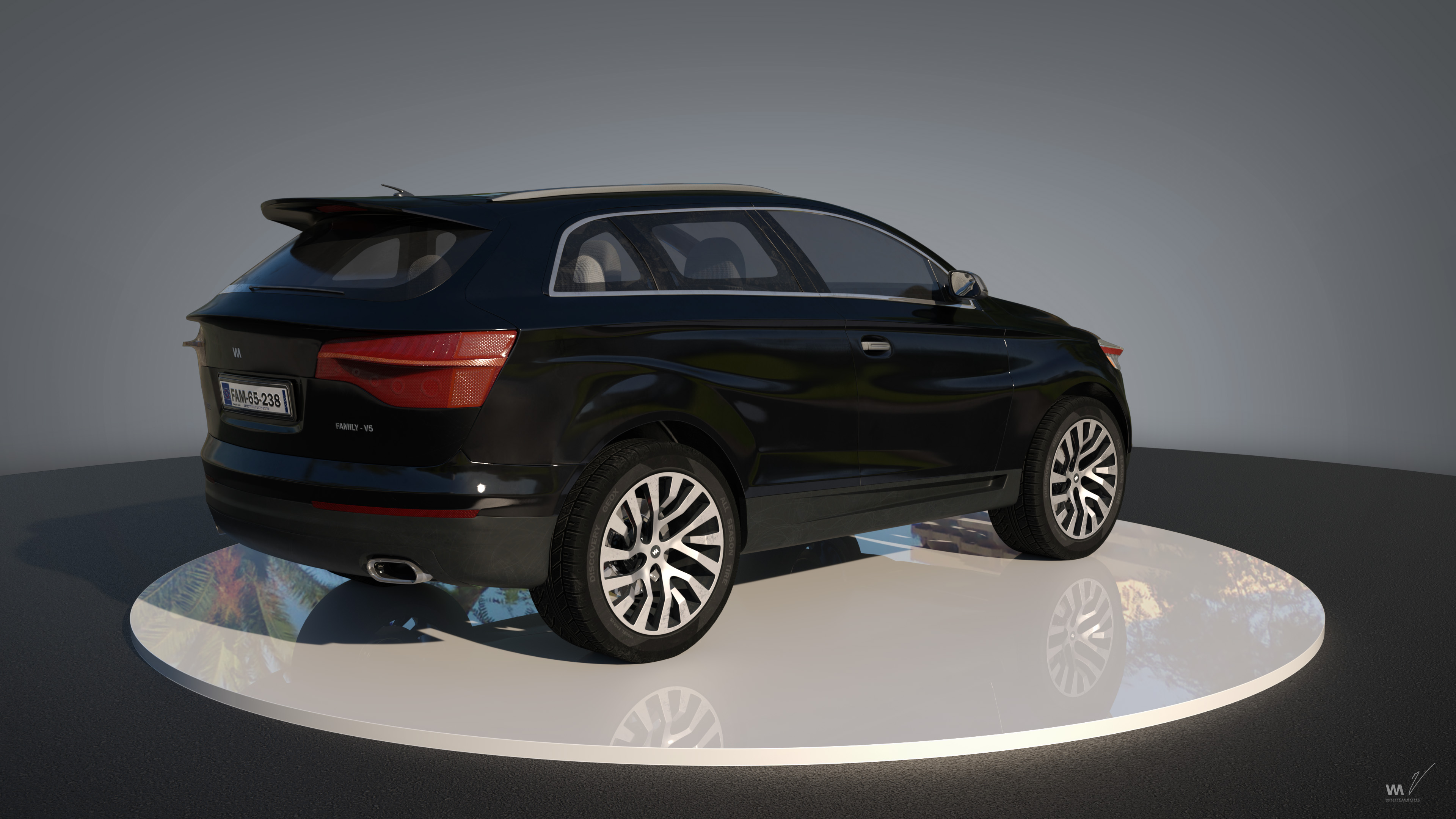 Car SUV FAM V5 | Daz 3D