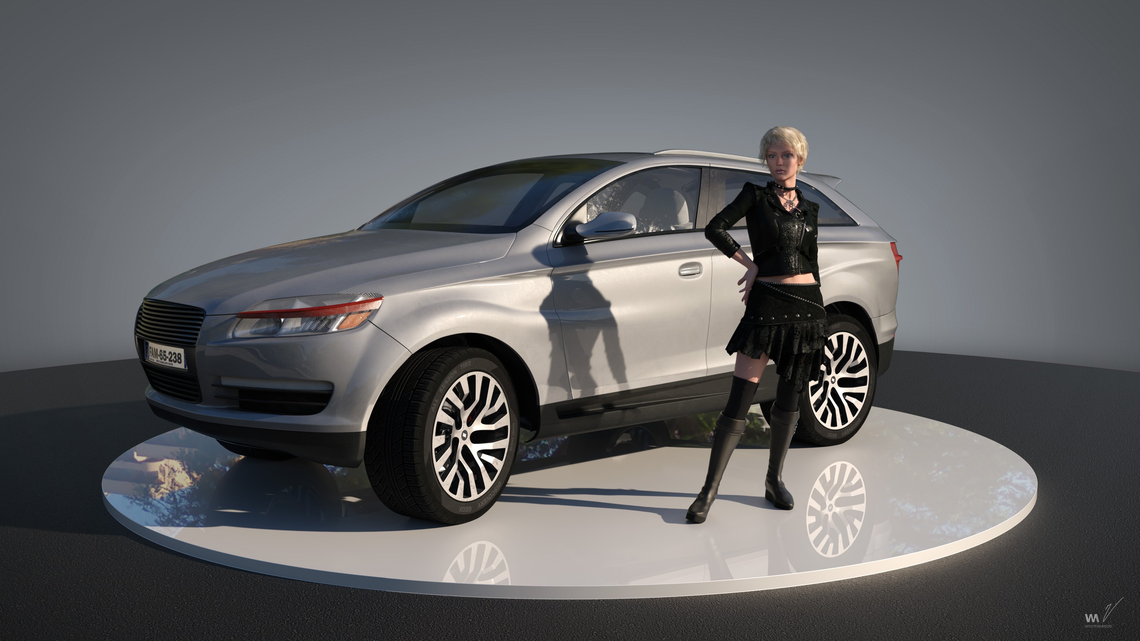 Car SUV FAM V5 | Daz 3D