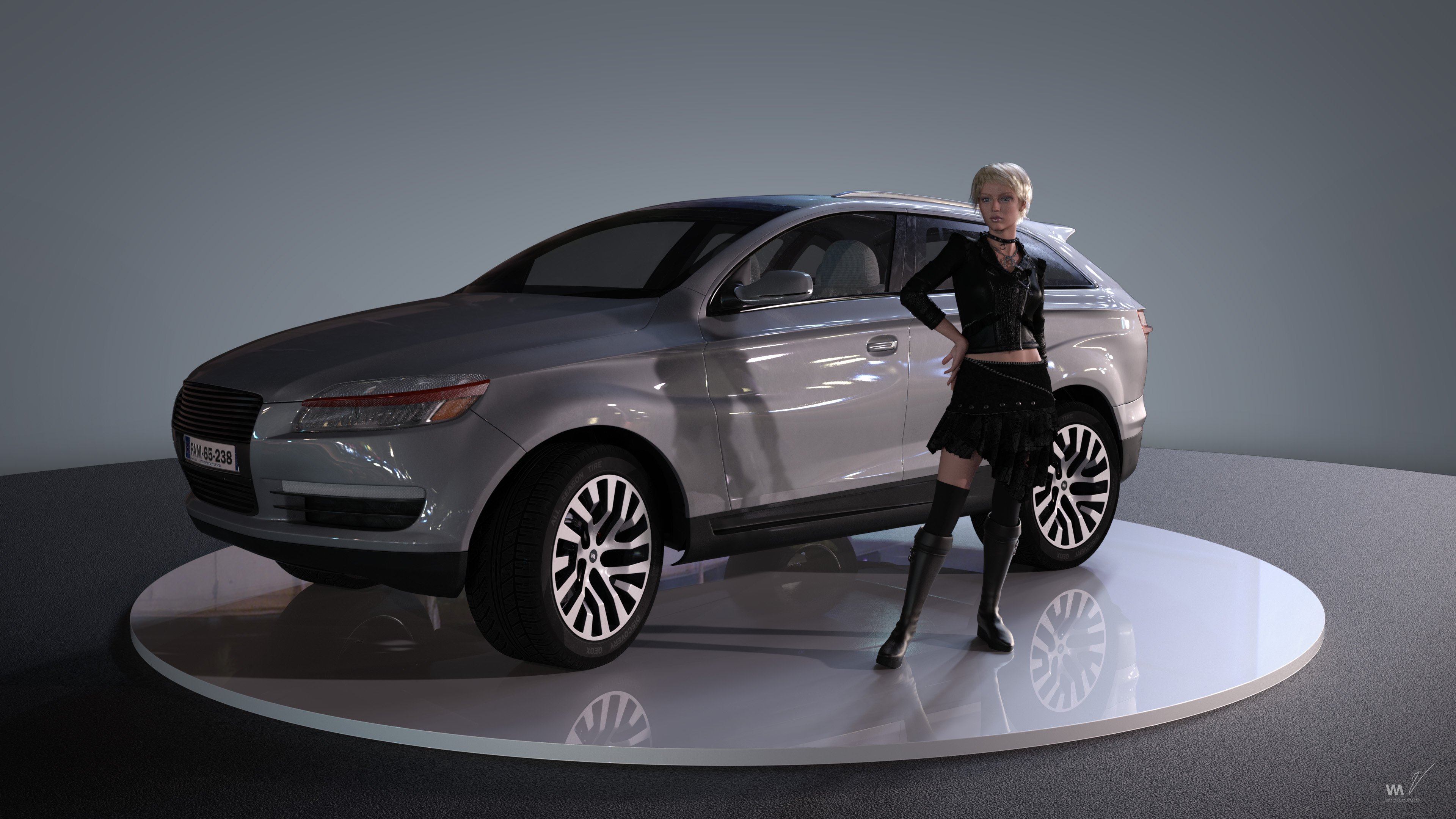 Car SUV FAM V5 | Daz 3D