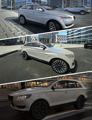 Cars SUV's Bundle | Daz 3D