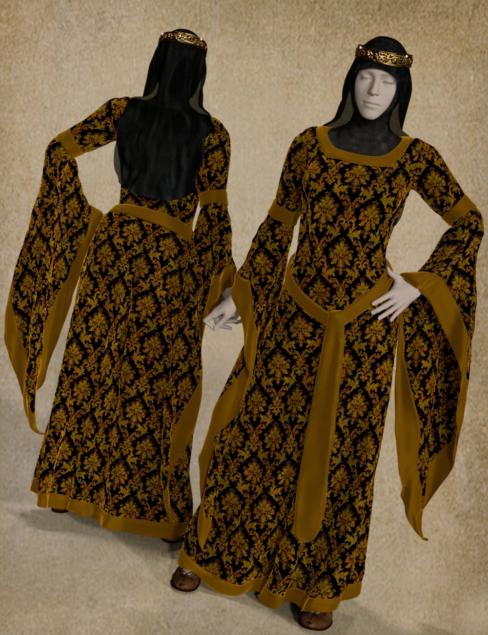 dForce Lady Costanza for Genesis 9 | Daz 3D