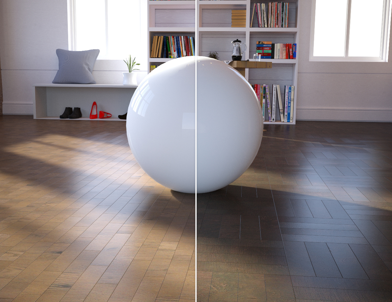 Parquet Floor Strip and Mosaic - Iray Shaders | Daz 3D
