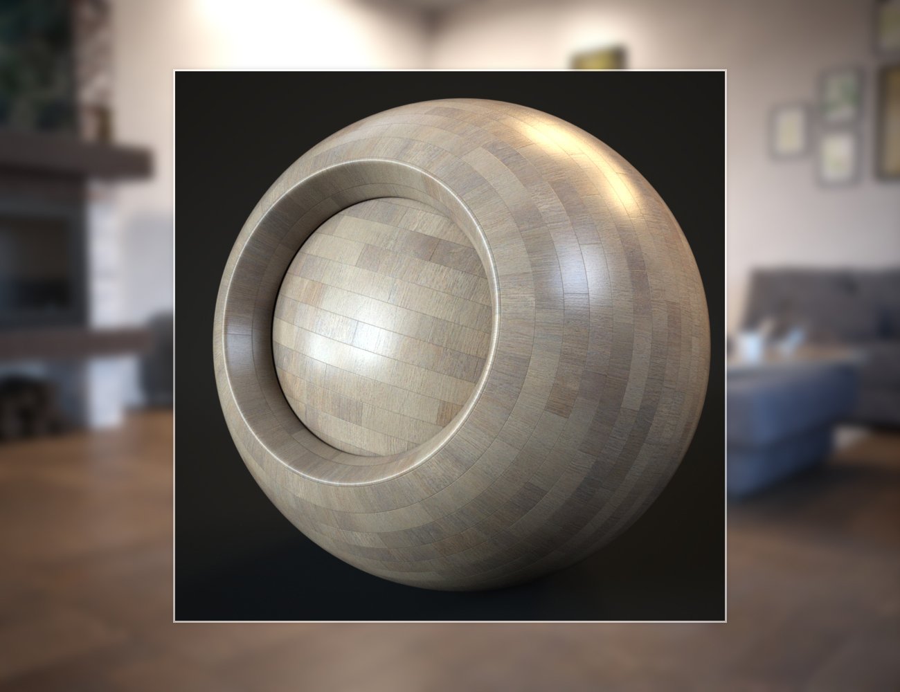 Parquet Floor Strip and Mosaic - Iray Shaders | Daz 3D