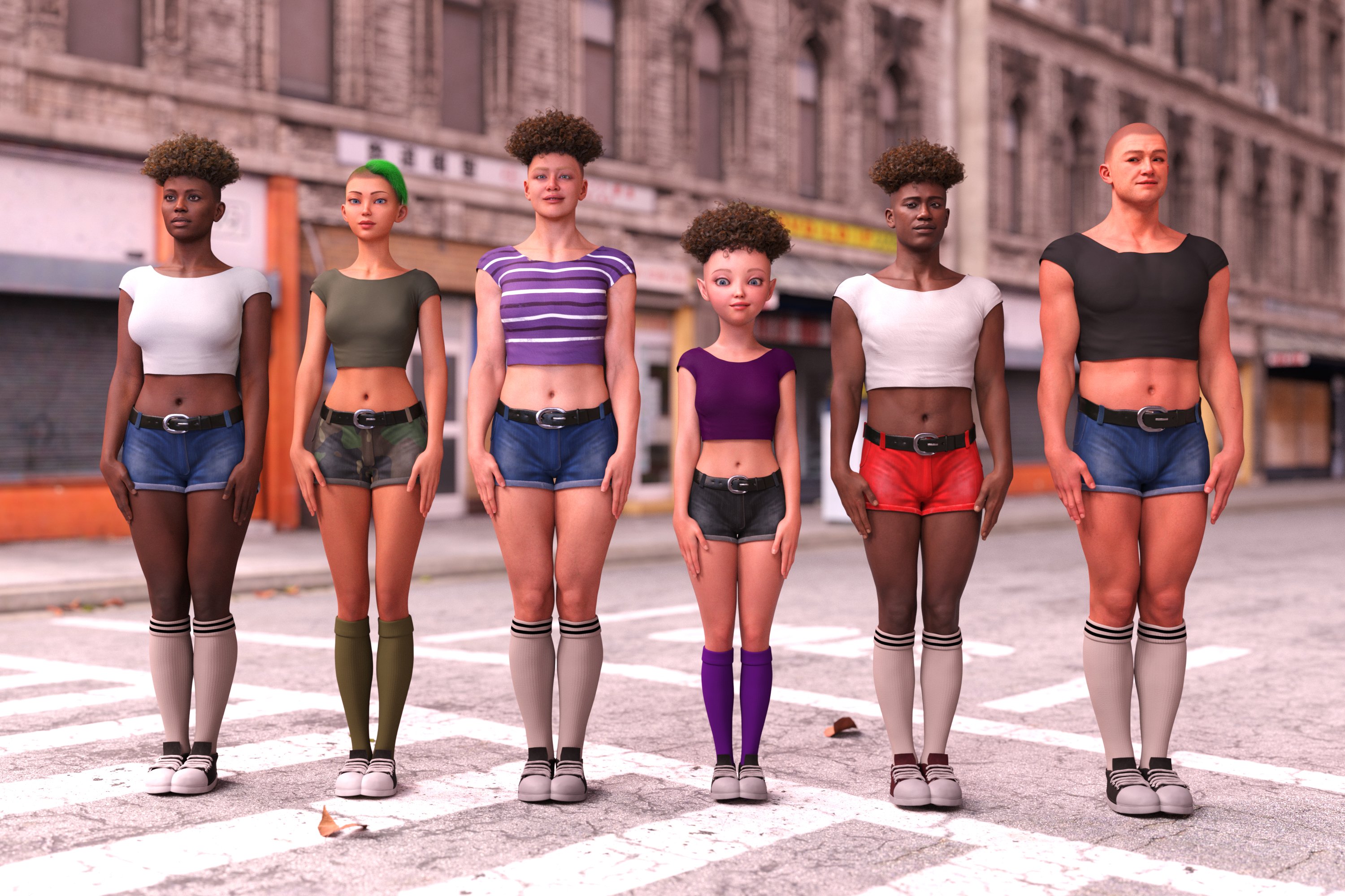 M3D Leora Bundle | Daz 3D