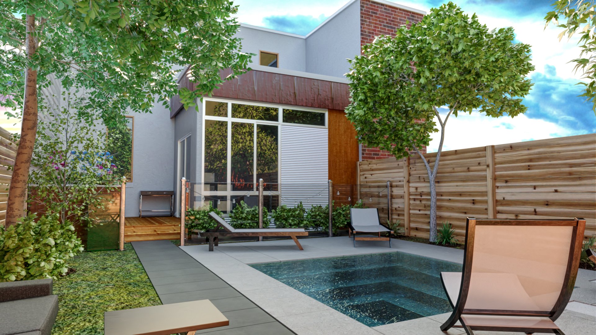 Small Backyard | Daz 3D