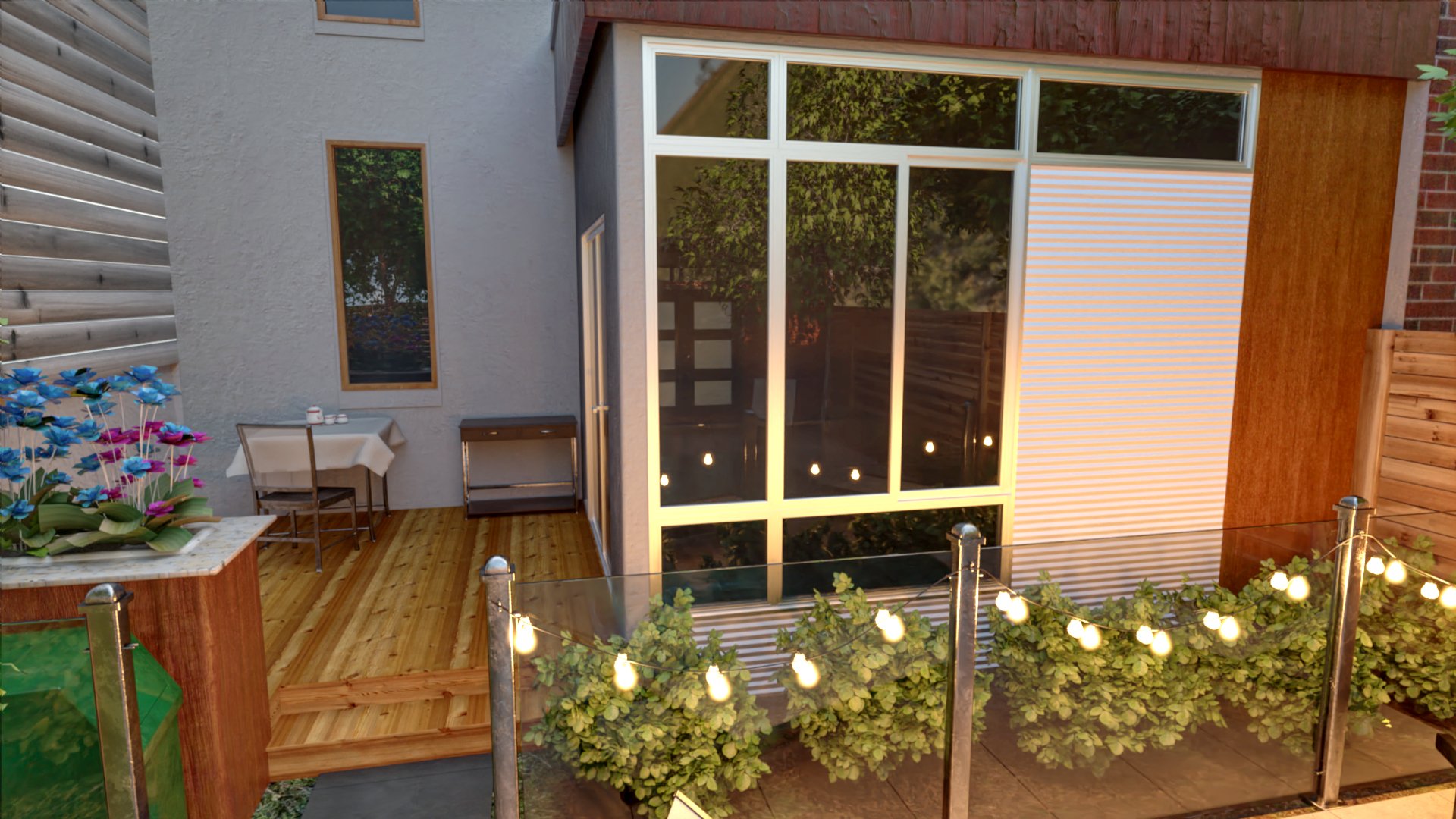 Small Backyard | Daz 3D