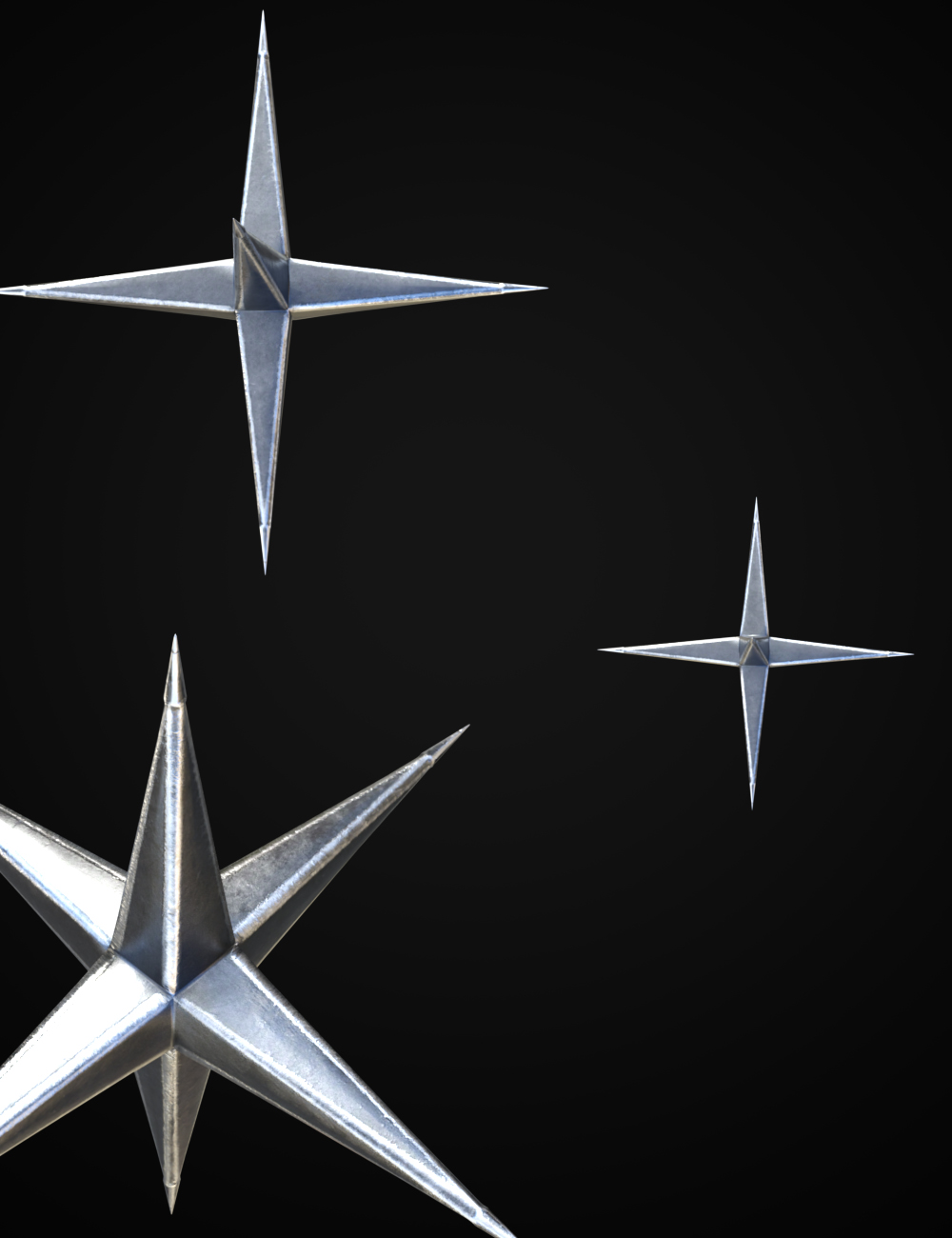 BW Shadow Weapons Set for Genesis 9, 8 and 8.1 | Daz 3D