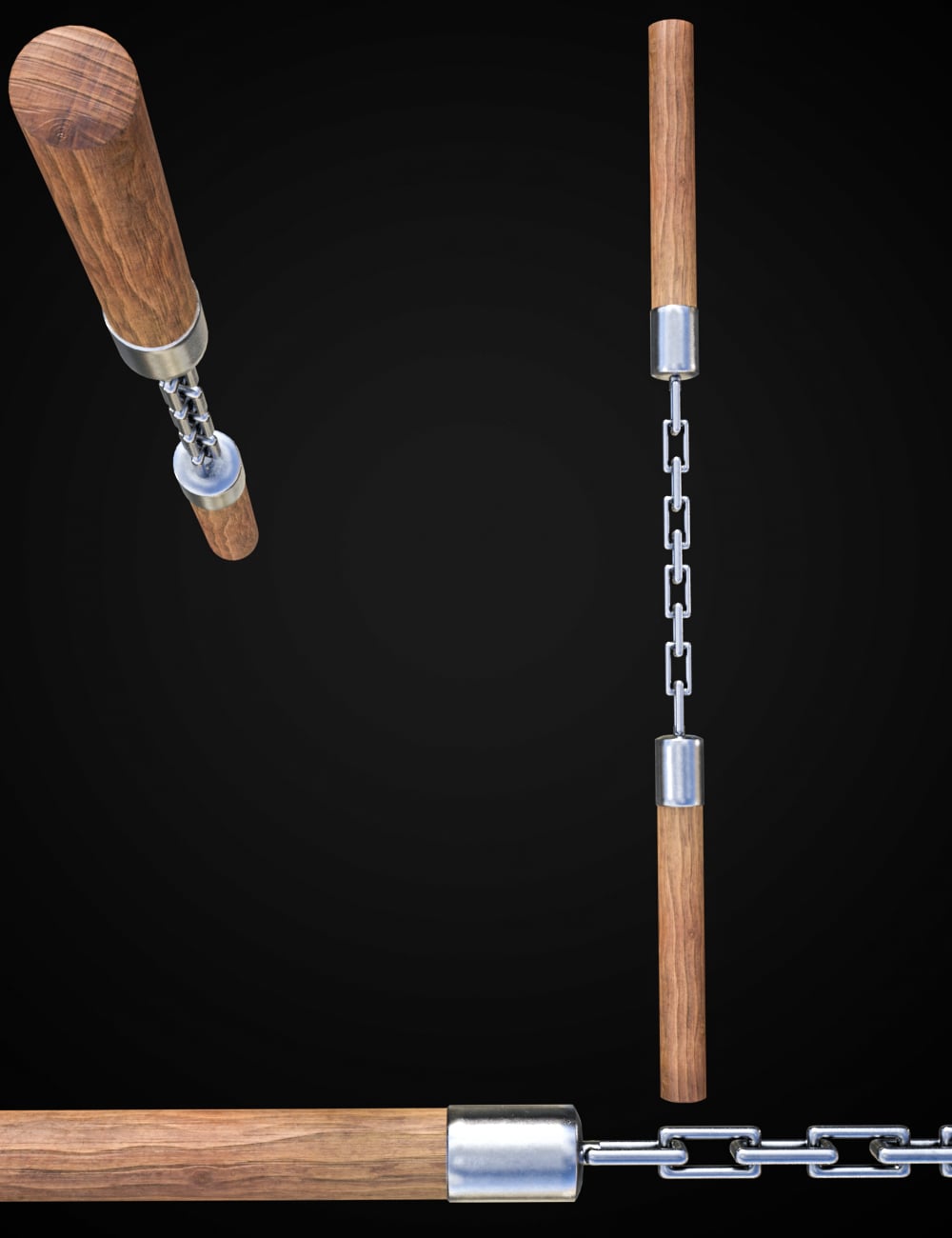 BW Shadow Weapons Set for Genesis 9, 8 and 8.1 | Daz 3D