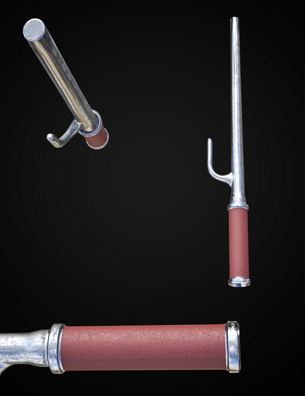 BW Shadow Weapons Set for Genesis 9, 8 and 8.1 | Daz 3D