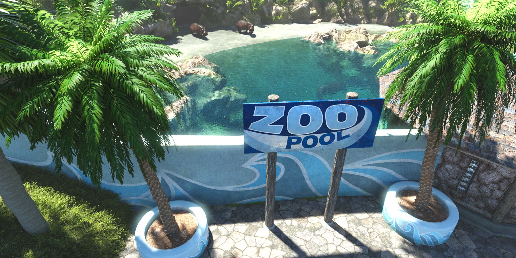 Zoo Pool | Daz 3D