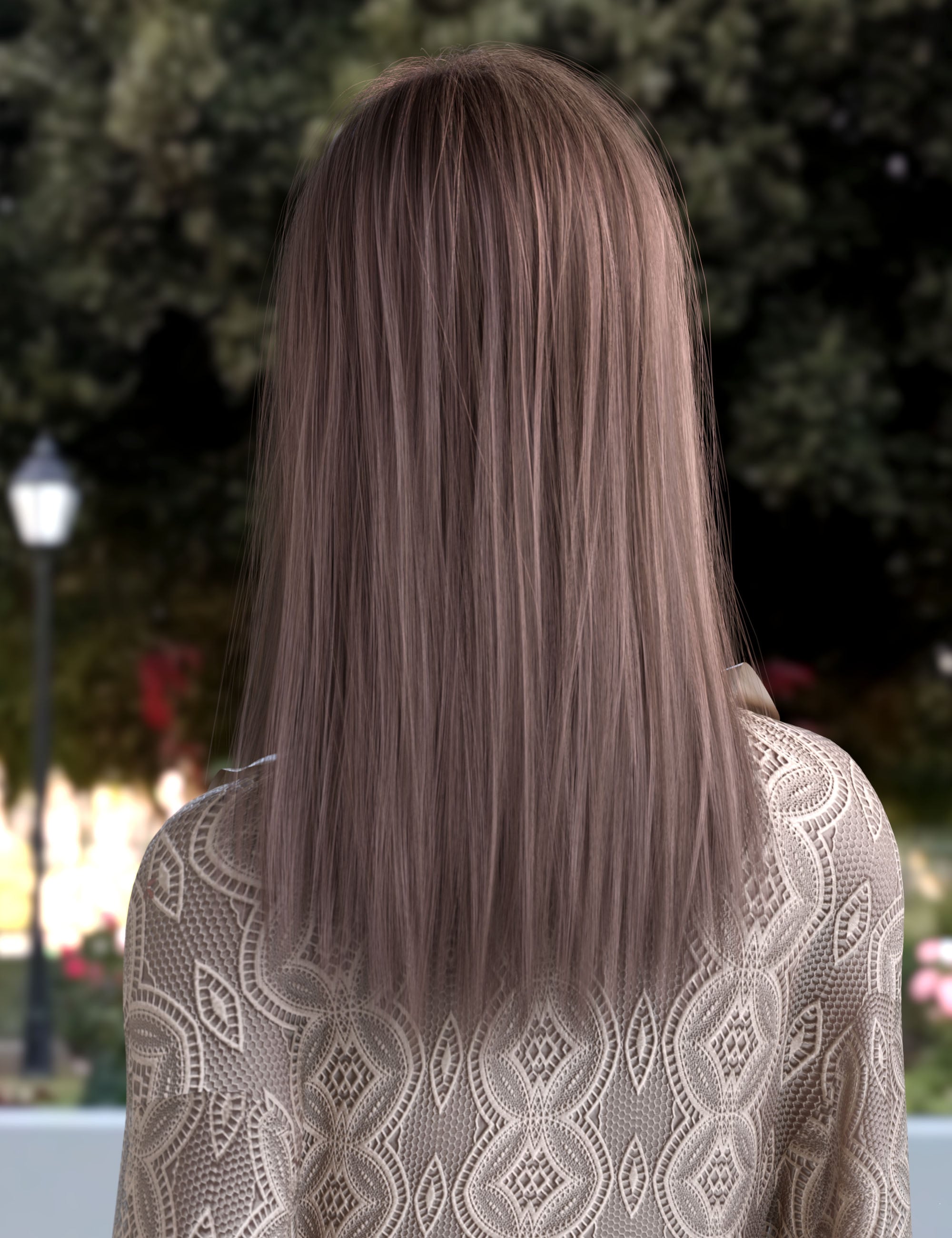 BS Long Hair for Genesis 8, 8.1, and 9 | Daz 3D