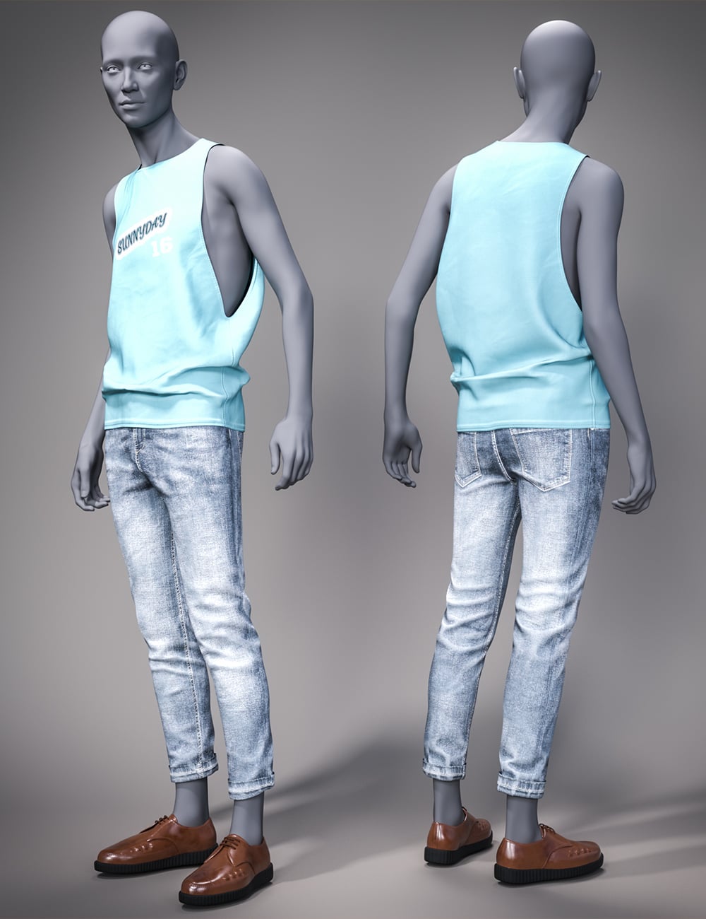 dforce Street Style Texture Add-on | Daz 3D